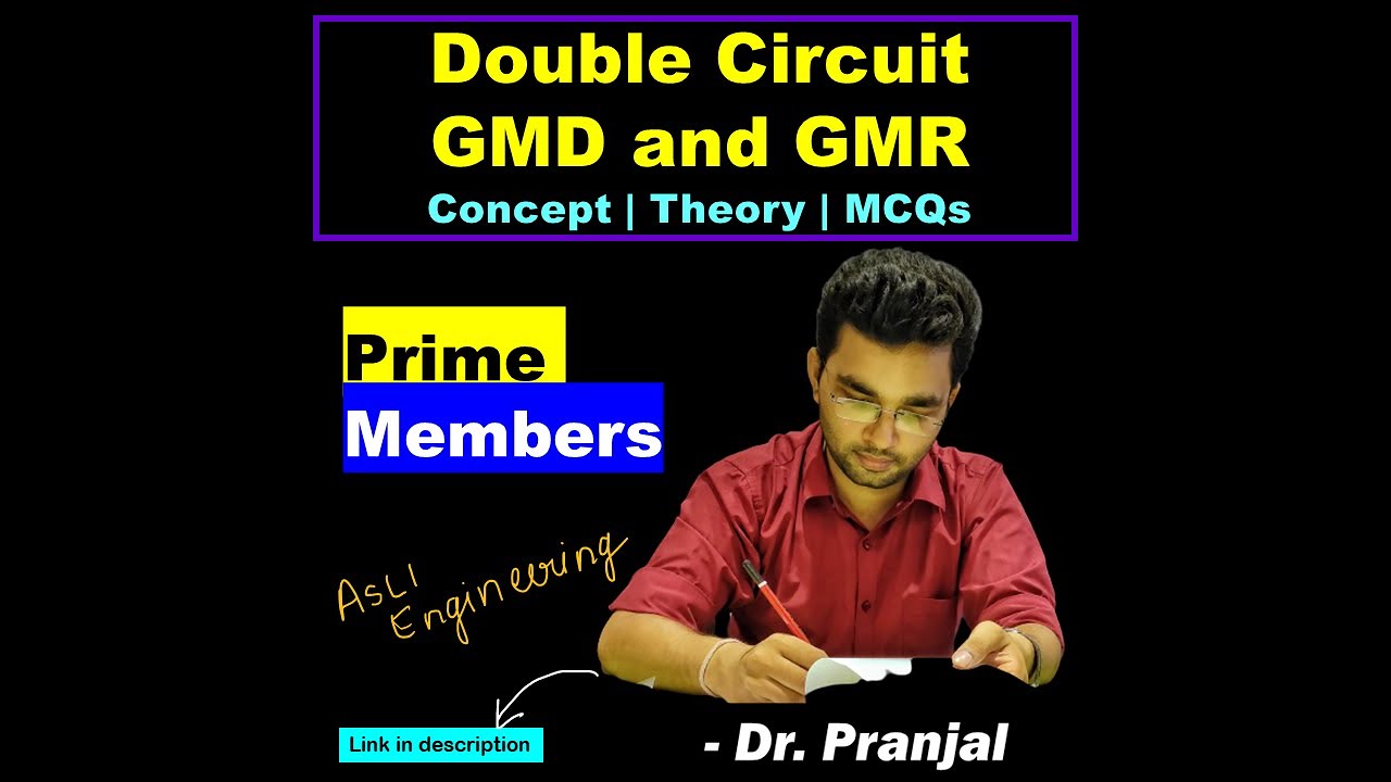 GMD and GMR of Double Circuit Line Transmission | Transmission Line ...