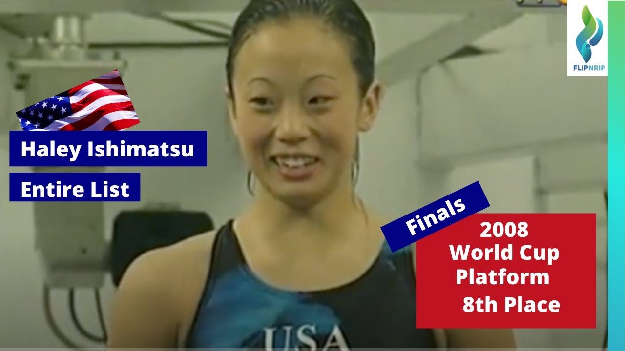 2008 Haley Ishimatsu Team USA - Platform Diving - World Cup - YouTube