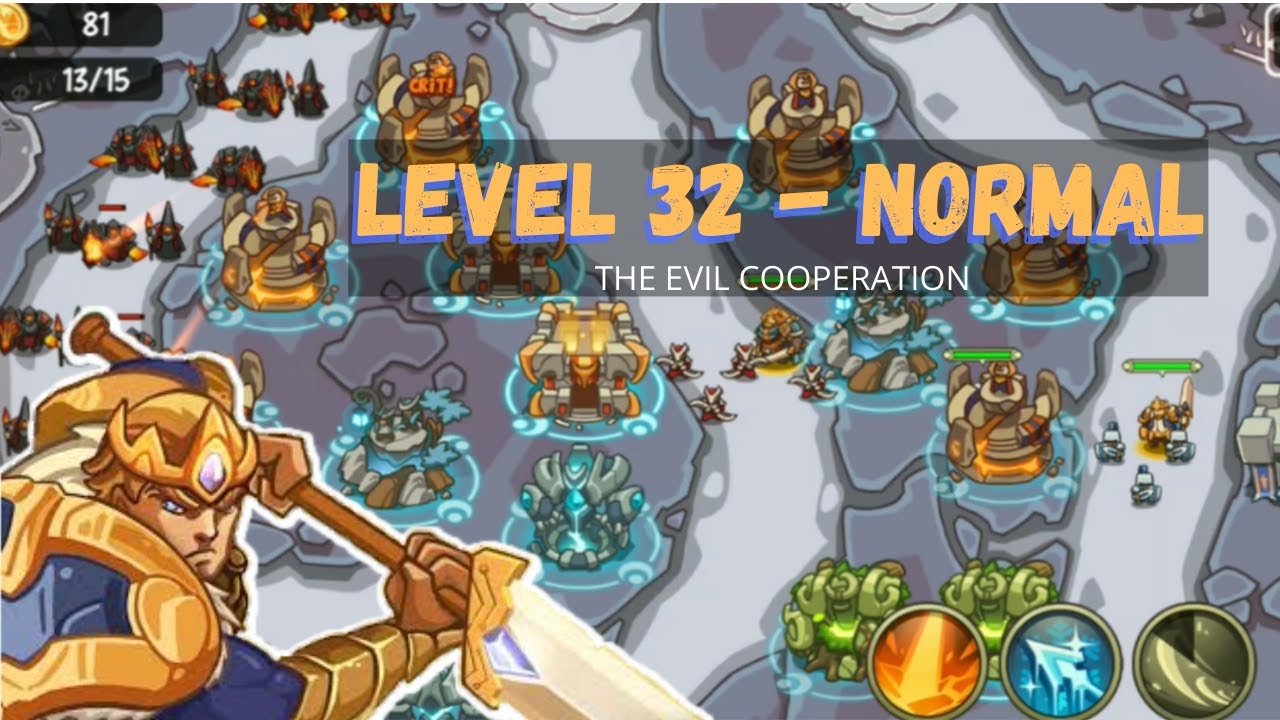 Empire Warrior TD: Level 32 - NORMAL / NEW MAP VERSION - YouTube