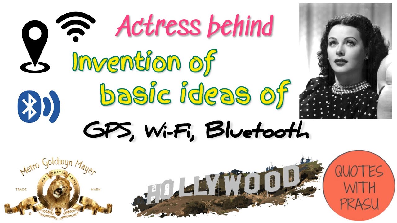 Actress behind invention of GPS, Wi-Fi and Bluetooth | Hedwig Kiesles ...