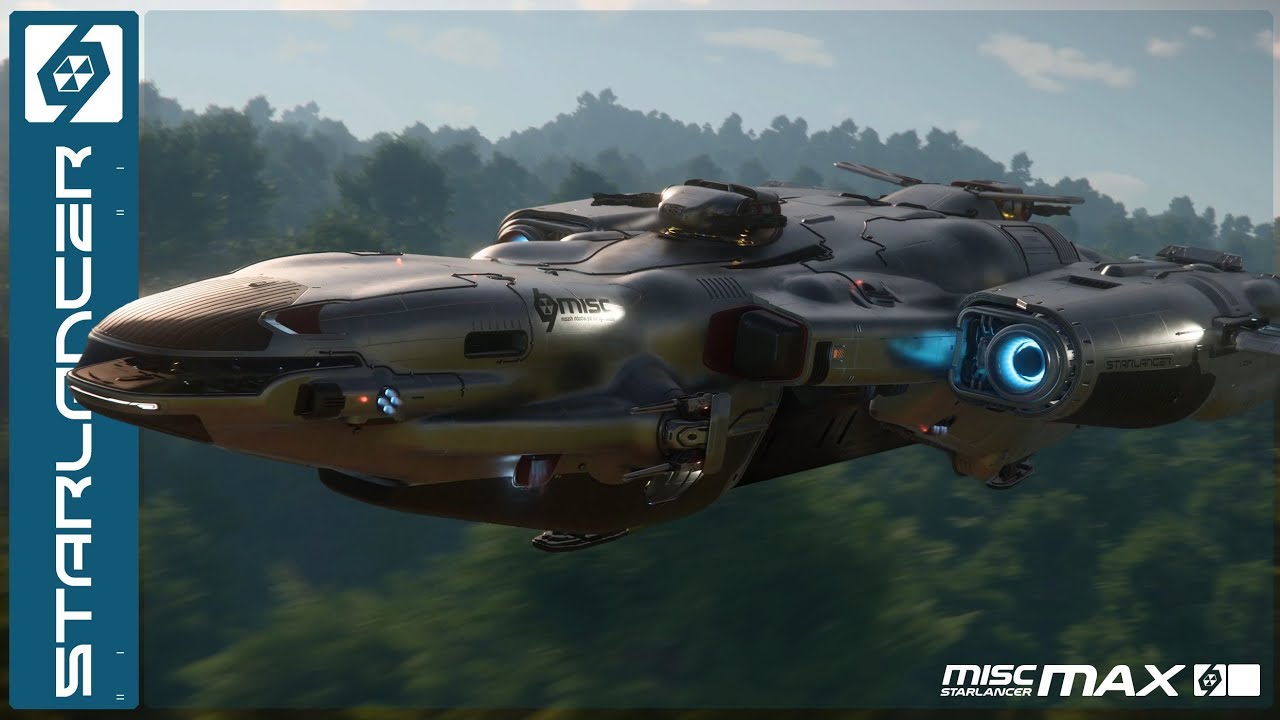 Star Citizen: MISC Starlancer на русском - YouTube