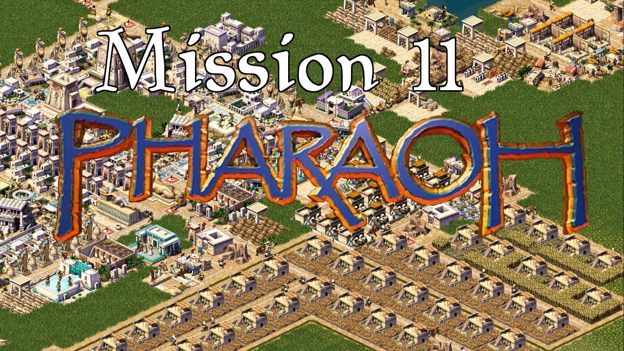 Let's Play Pharaoh (Cleopatra) [Hard] | Mission 11 | Alexandria | 1080p ...
