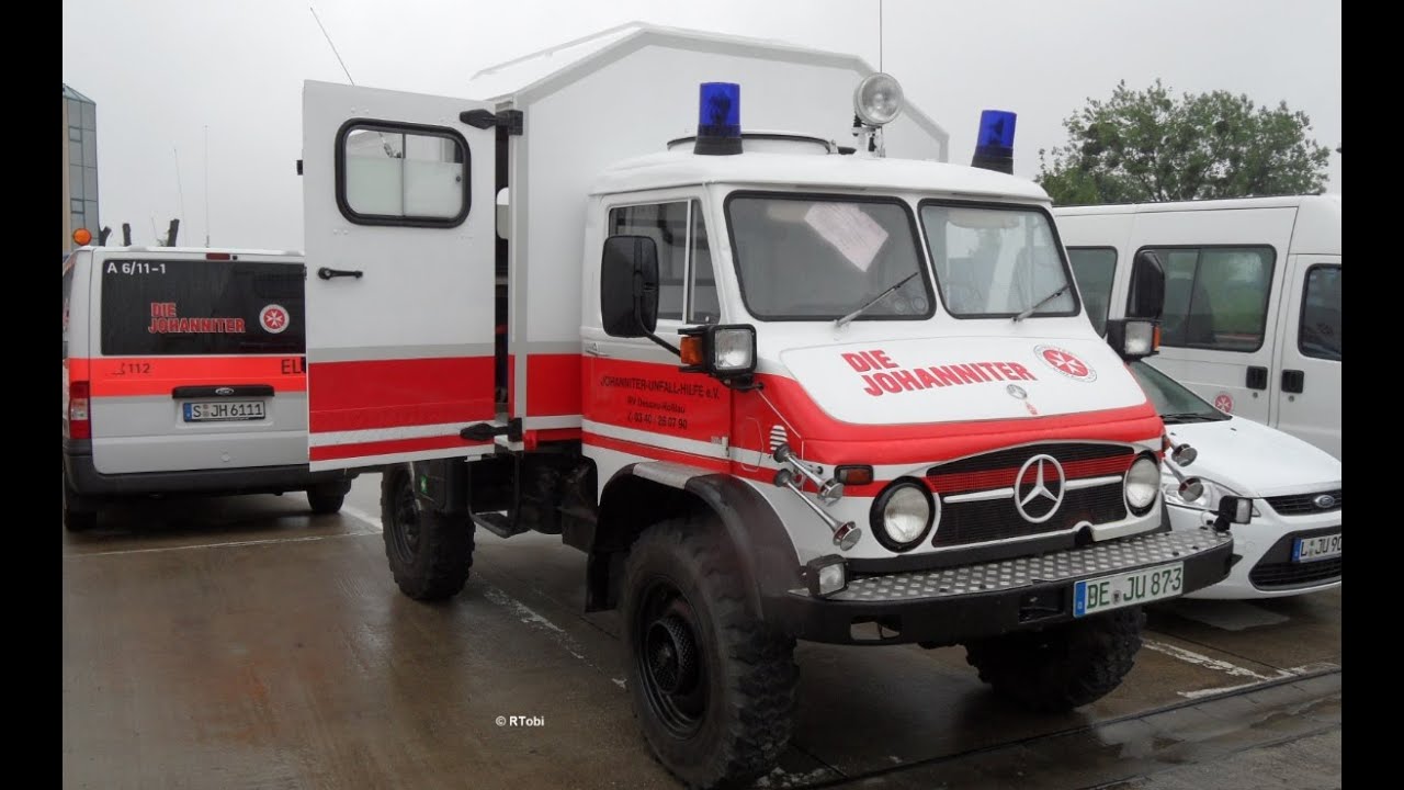 Dessau-Roßlau Johanniter Unimog KTW (photos) | German St. John's Unimog ...