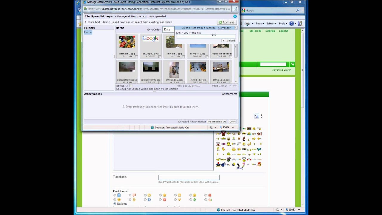 How to Post Pictures In Vbulletin 4 ( Pt 2 ) - YouTube
