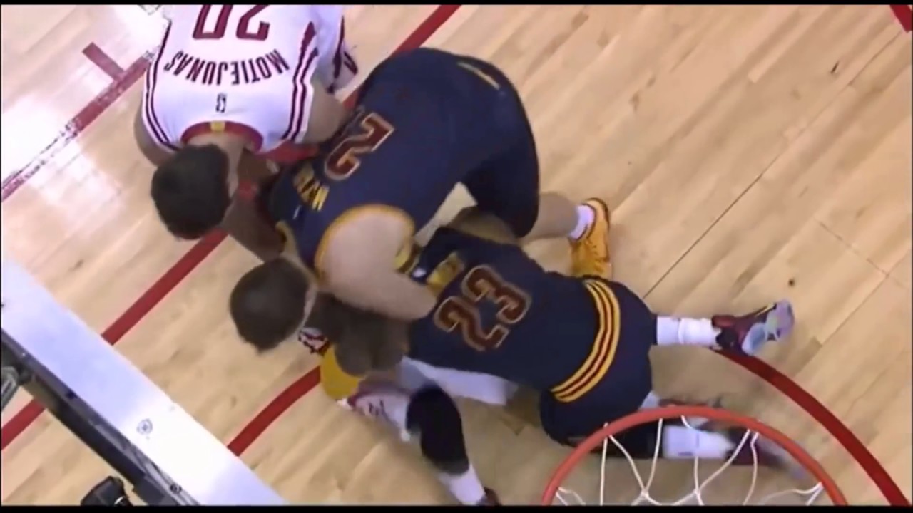 LeBron James Best Fights Compilation - YouTube