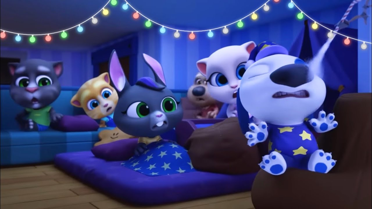 NEW EPISODE! Talking Tom Funny Moments 👻😻 Tom Friends Cartoon Shorts 💥 ...