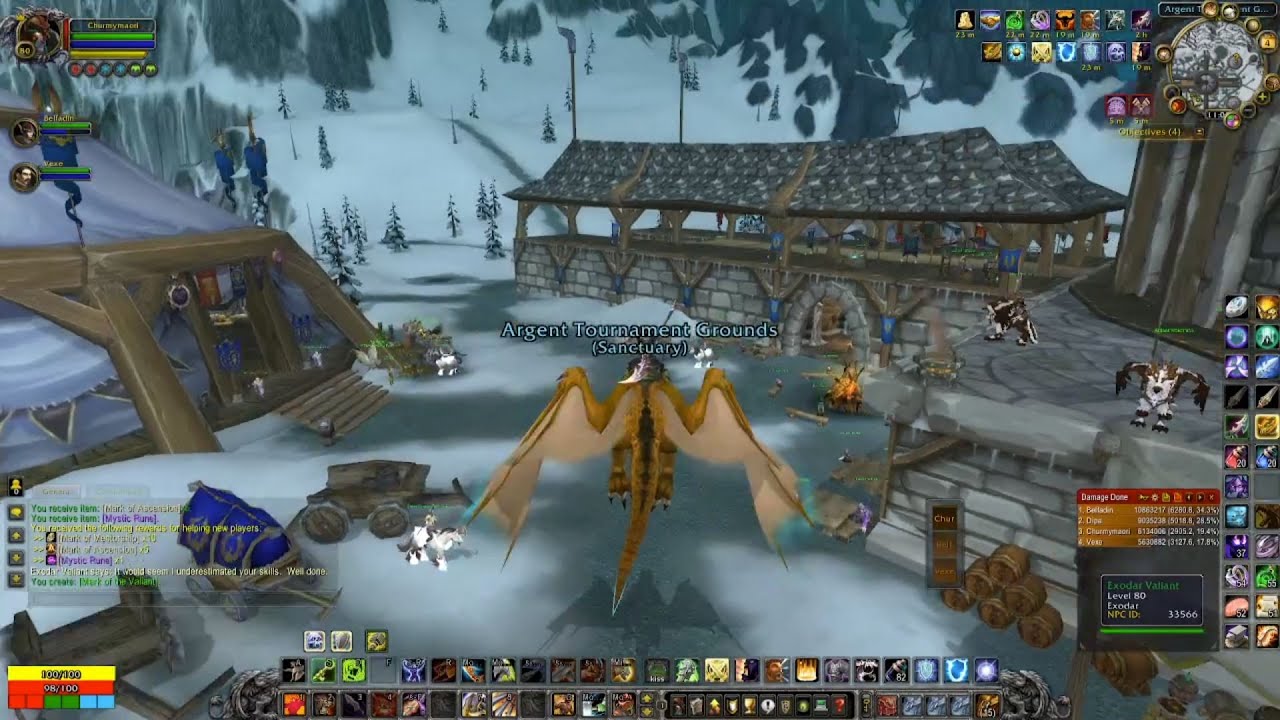 Argent Tournament Grounds - Icecrown - YouTube