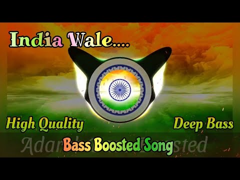 India Wale|Bass Boosted|🇮🇳🇮🇳|Sha Rukh Khan,Deepika Padukone-Happy New Year #indiawale #bassboosted