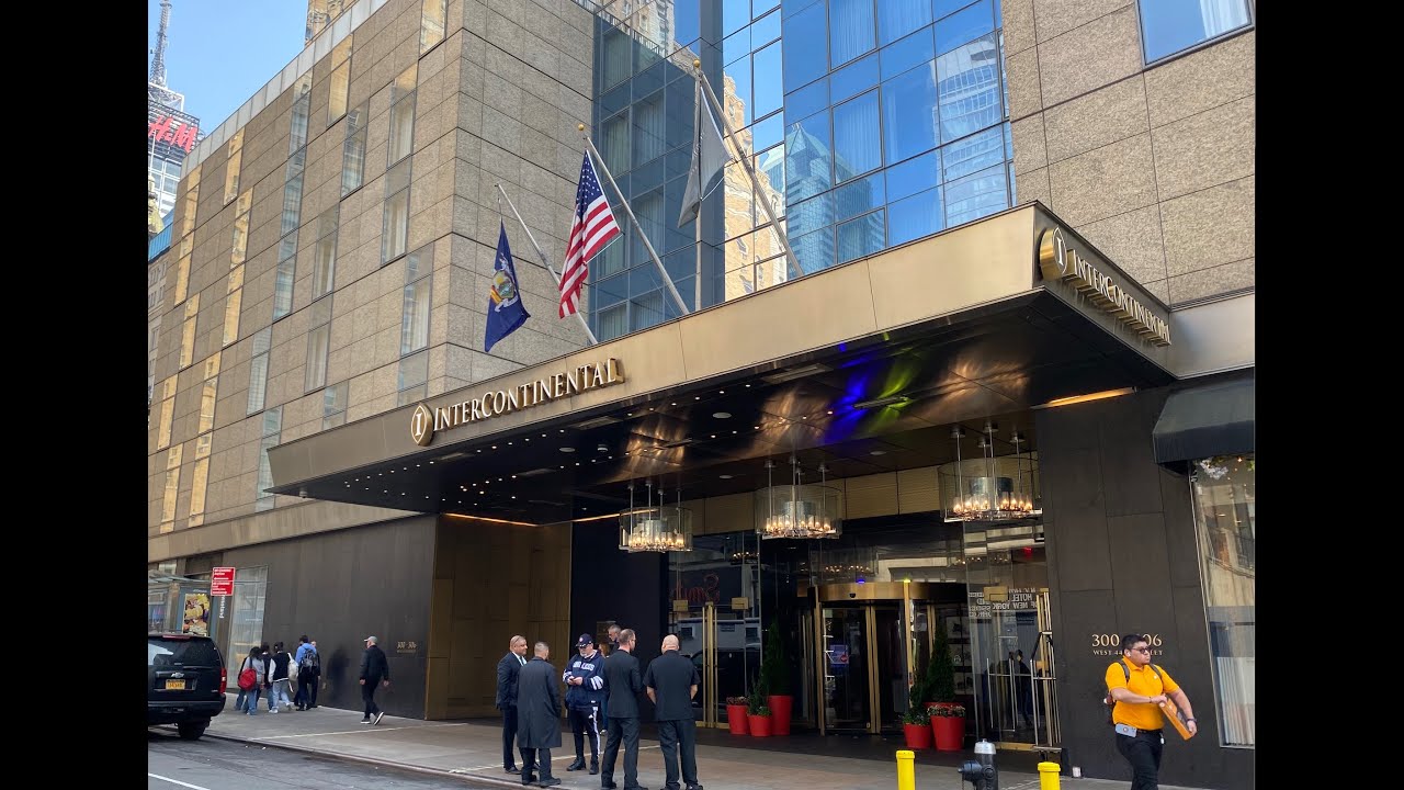 Intercontinental Hotel Time Square NYC Room Review - YouTube