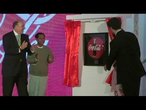 Coca-Cola eröffnet Fabrik in Myanmar