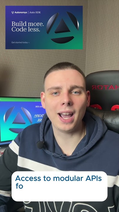 Autonomys Auto SDK – Создавай больше, кодь меньше - YouTube