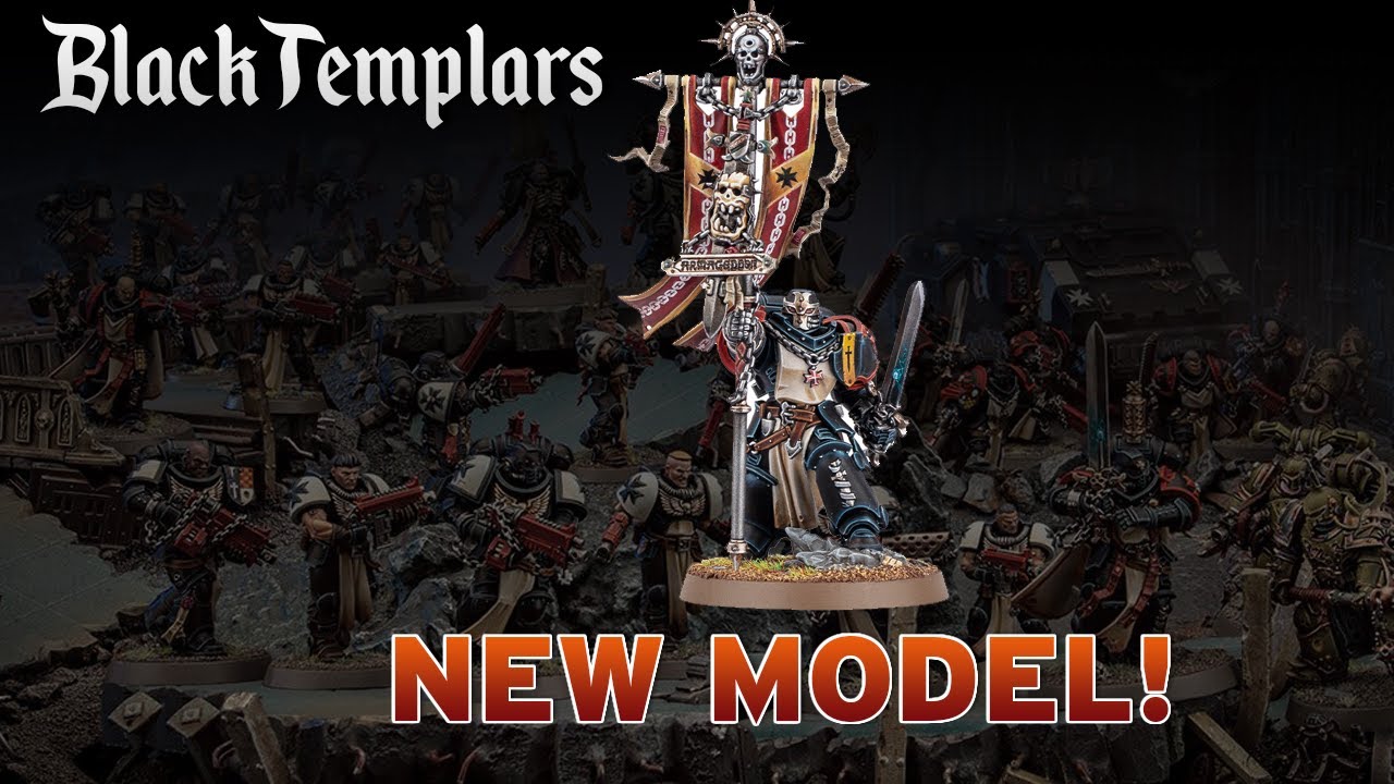 NEW BLACK TEMPLAR REVEALED! FIRST THOUGHTS! - YouTube
