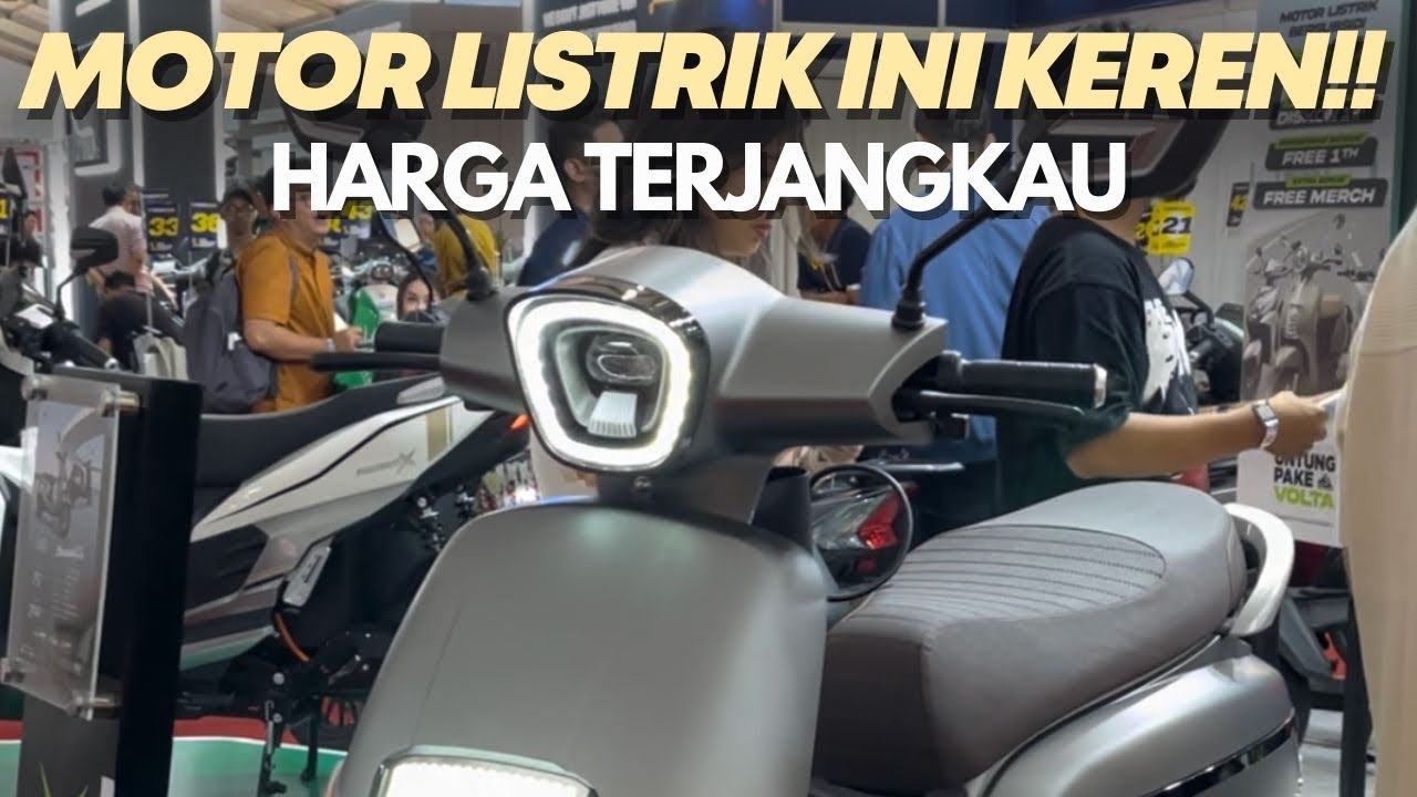 MOTOR LISTRIK KEREN+TERJANGKAU! VOLTA MANDALA X - YouTube