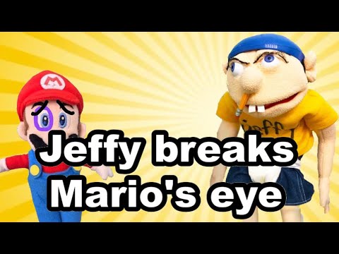 SML Movie: Jeffy breaks Mario's eye! - YouTube
