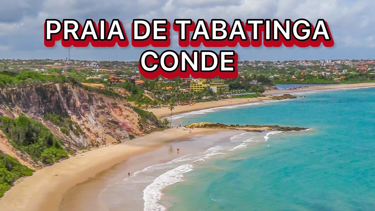 PRAIA DE TABATINGA, UMA DAS PRAIAS MAIS LINDAS DA PARAÍBA # ...