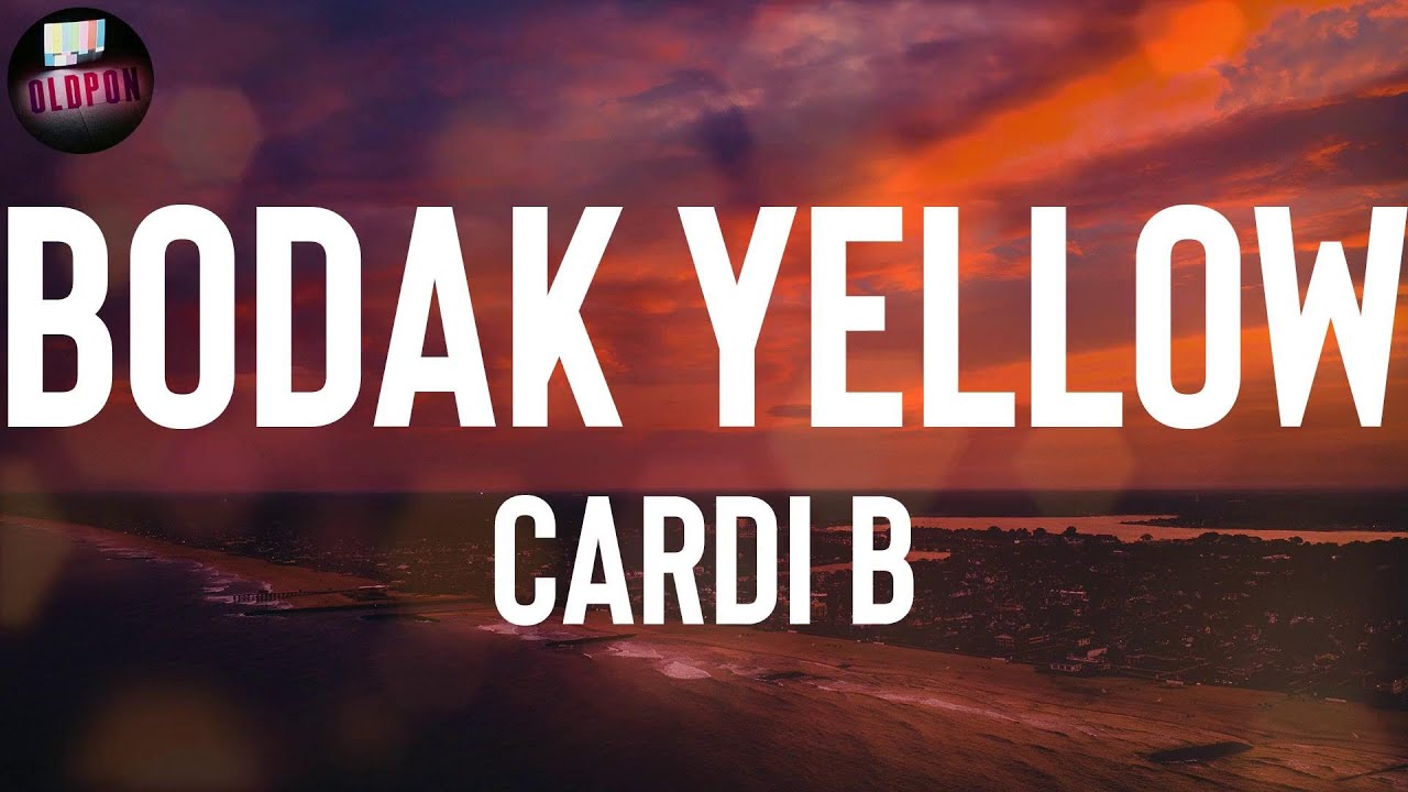 Cardi B "Bodak Yellow" Lyrics - YouTube