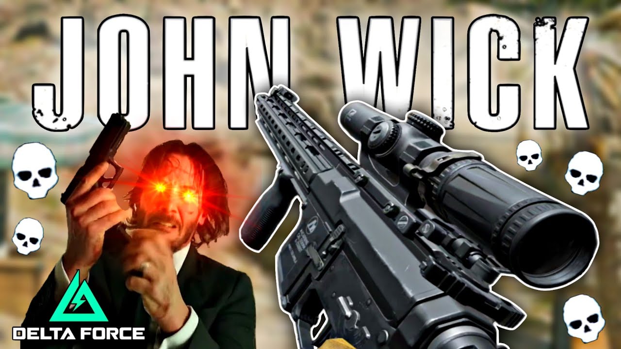 Delta Force Mobile John Wick's AR 15 Build | John Wick's loadout any ...