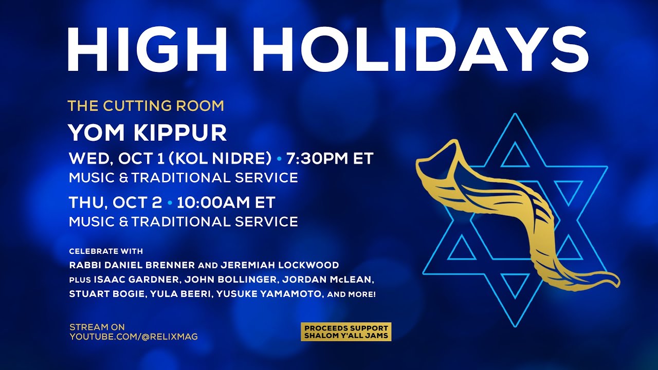 High Holidays | Yom Kippur | The Cutting Room | 10/1/25 | Relix - YouTube