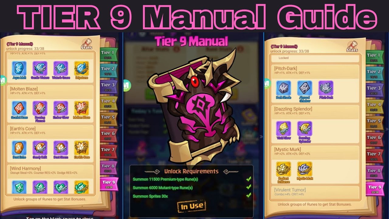 Rage Mage Tier 9 Manual Manual Guide and Tips - YouTube
