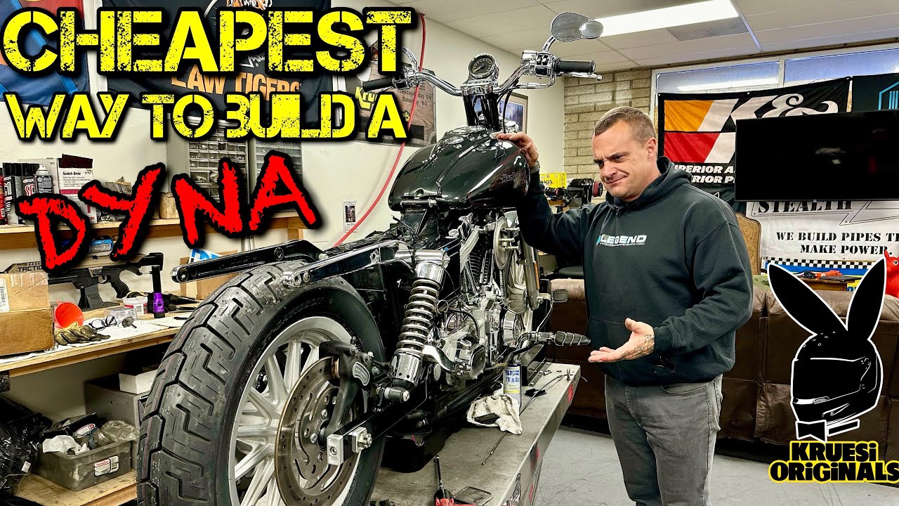 Cheapest way to build a harley davison dyna KRUESI VLOG #69 - YouTube