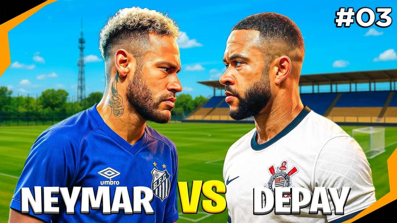NEYMAR VS DEPAY QUEM É MELHOR? MODO CARREIRA EA FC - YouTube