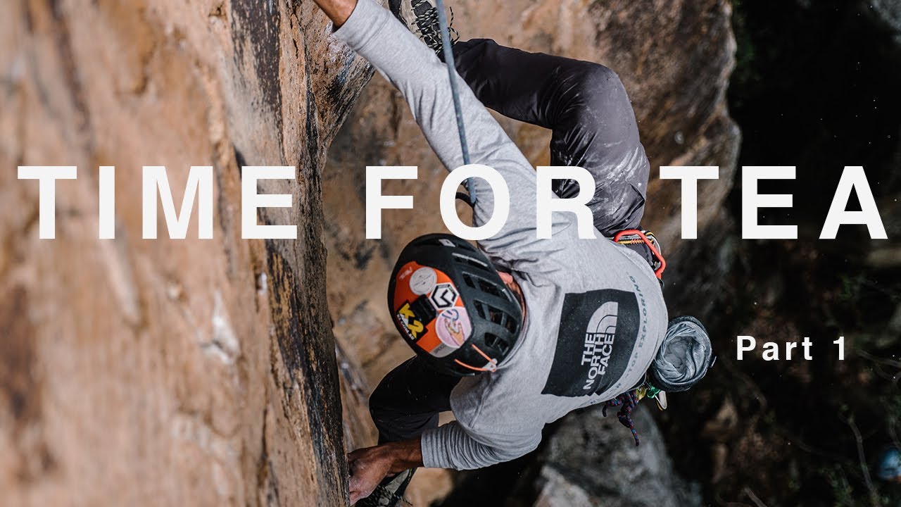 Kyle Addy on Time for Tea (27) // Frog Buttress Part 1 - YouTube