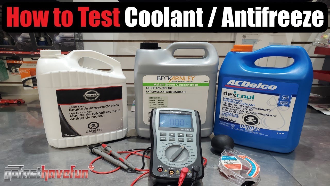 How to Test Coolant / Antifreeze with a Tester and Multi-Meter ...