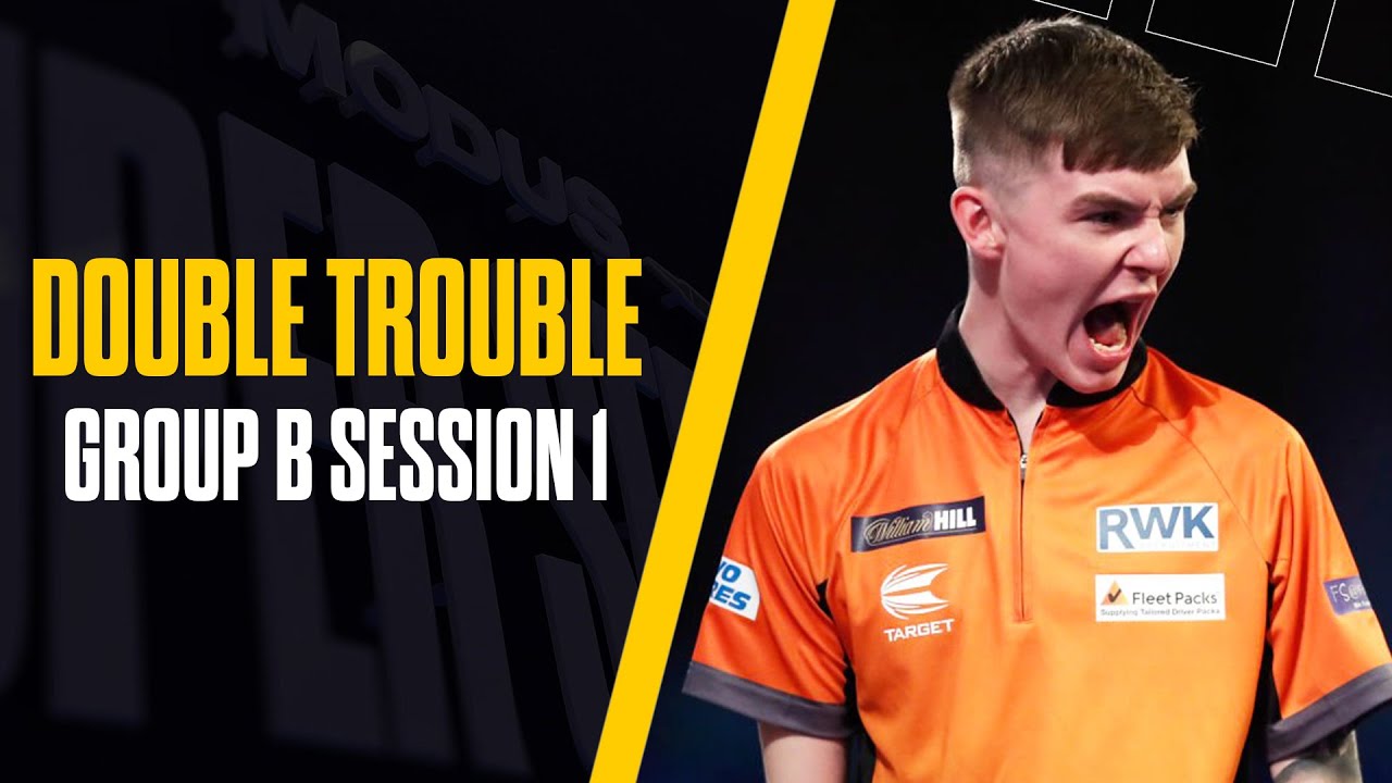 HUGE NAMES IN GROUP B! 🔥 | Darts | Series 8 Double Trouble | Group B ...