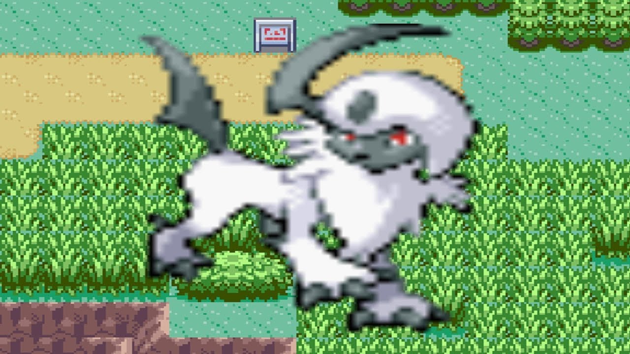 How to find Absol in Pokemon Ruby and Sapphire - YouTube