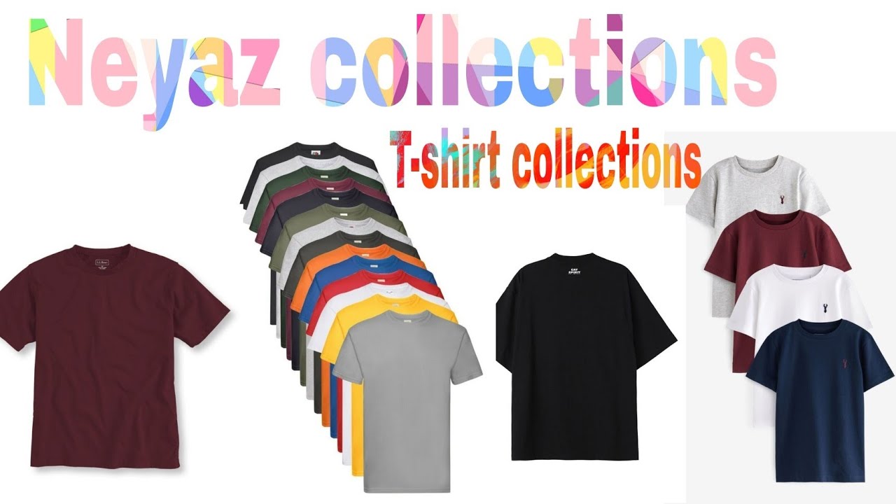T-shirts New collection available at best price Neyaz collections - YouTube