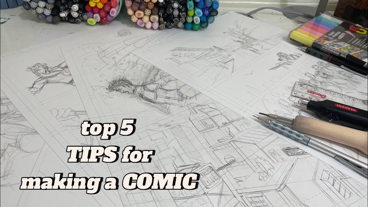 How to Make your First COMIC! - YouTube