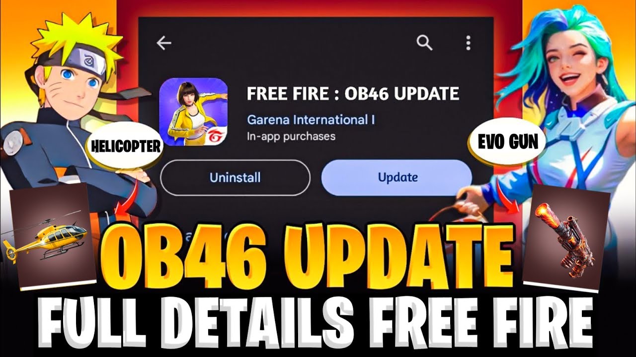 OB46 UPDATE CHANGES | FREE FIRE NEW EVENT | FF NEW EVENT | OB46 UPDATE ...
