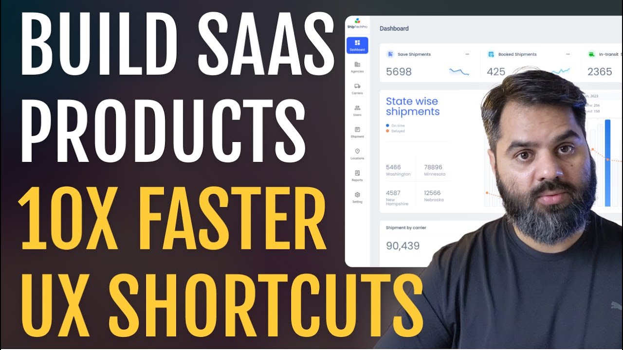 Build SaaS Products 10X Faster UX Shortcuts - YouTube