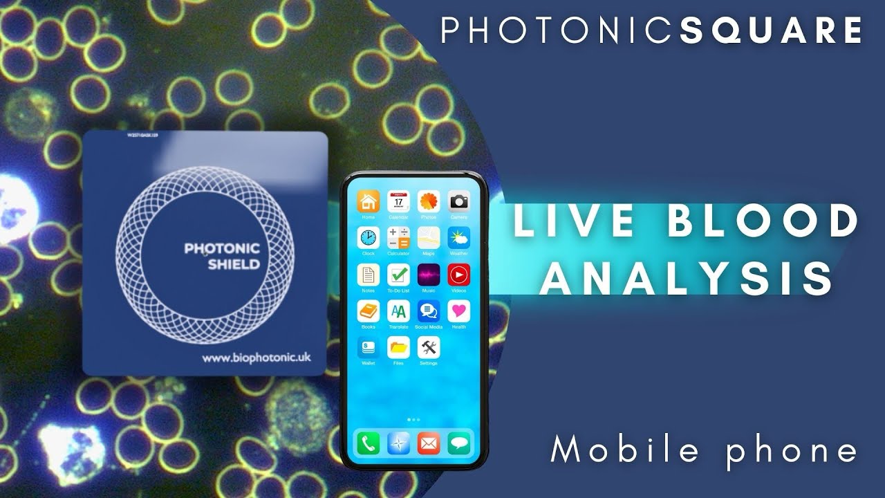Photonic Square Live Blood Analysis - Mobile Phone - YouTube