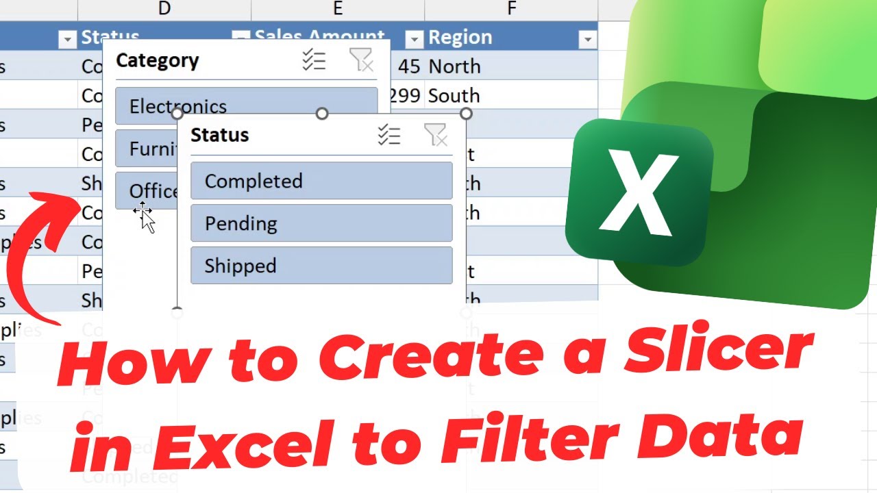 How to Create a Slicer in Excel to Filter Data (Step by Step Tutorial ...