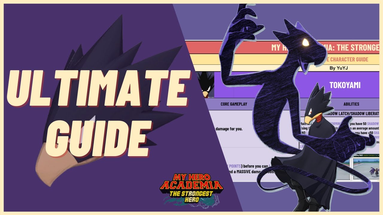 THE ULTIMATE TOKOYAMI GUIDE! - My Hero Academia: The Strongest Hero ...