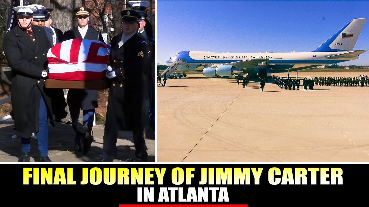 LIVE: Former US President Carter's casket travels from Atlanta to ...
