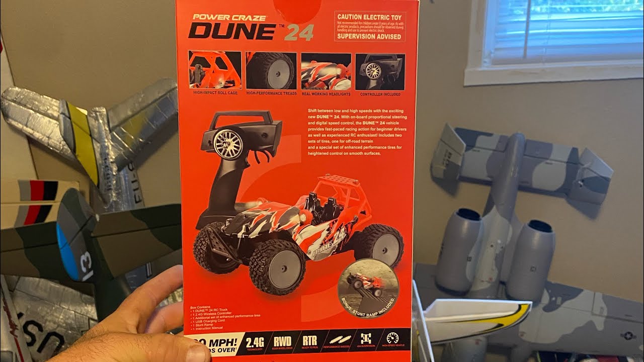 Power Craze Dune 24- Unboxing & first run- RC Cincy - YouTube