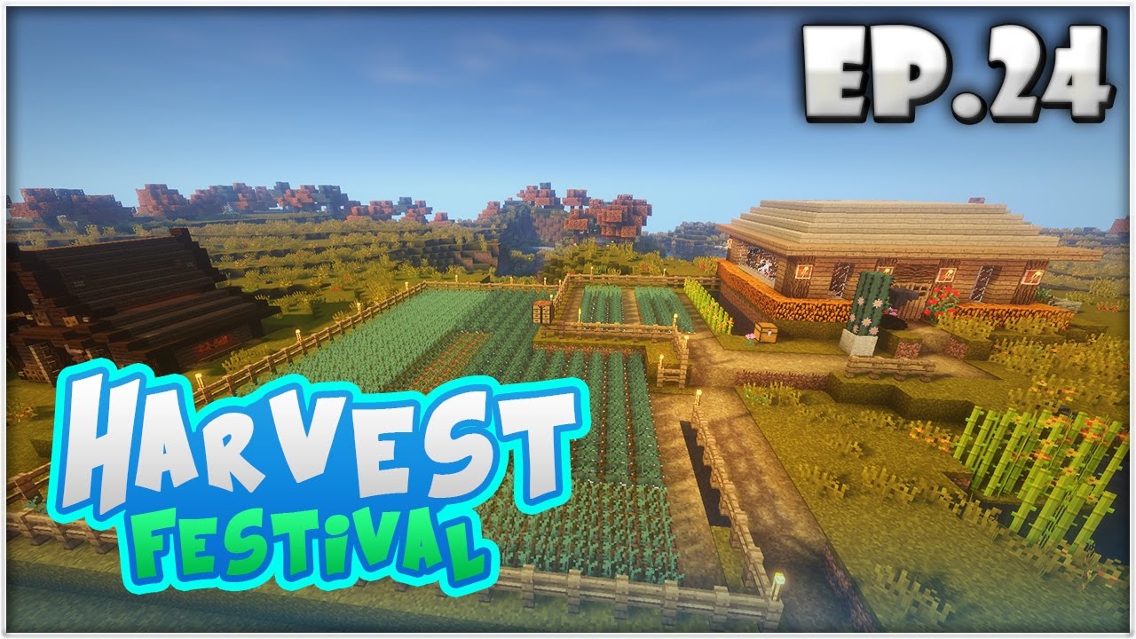 Harvest Festival EP.24 | รดน้ำลงเหมือง!! (Minecraft Harvest Moon) - YouTube