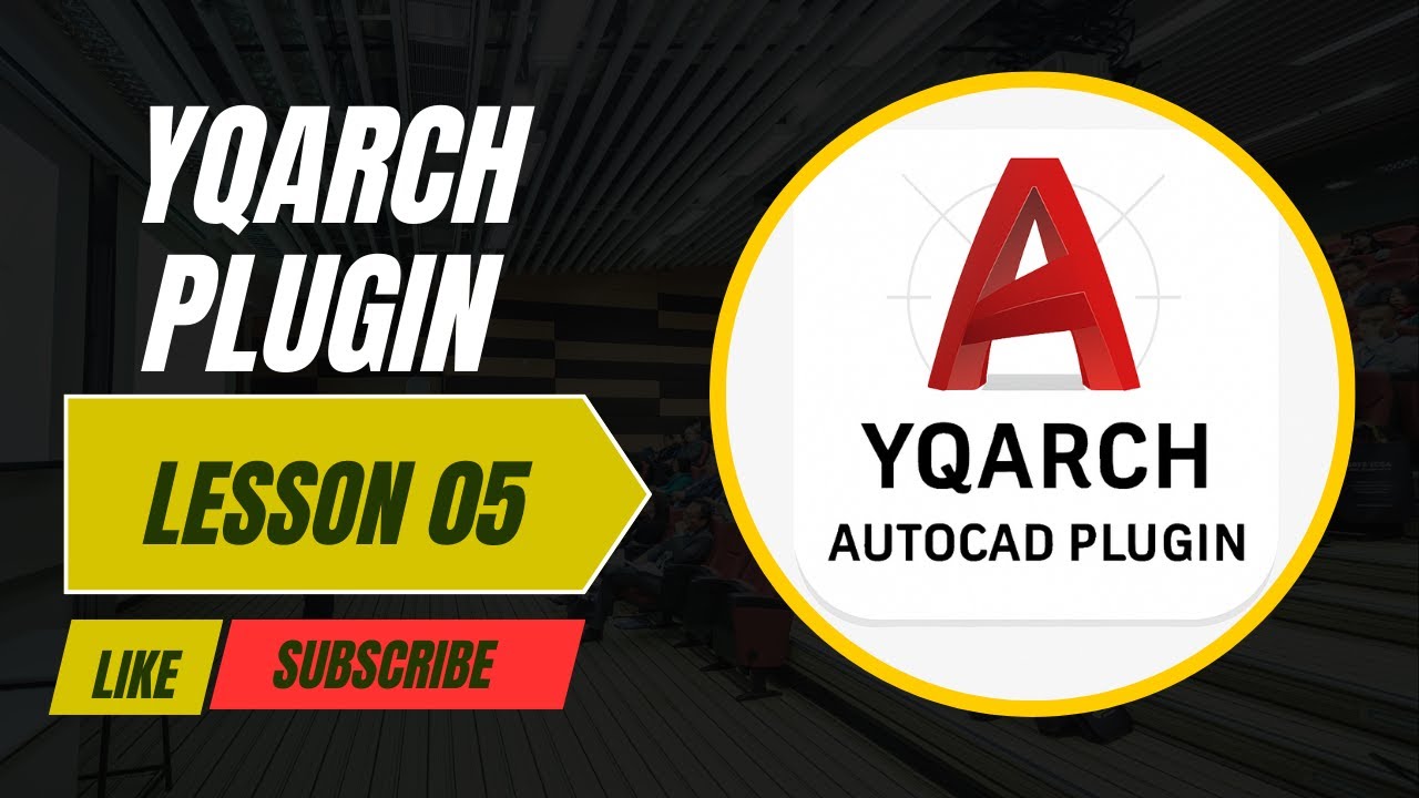 05 YQ Arch Plugin manu #autocad #yqarch #autocad2021 - YouTube