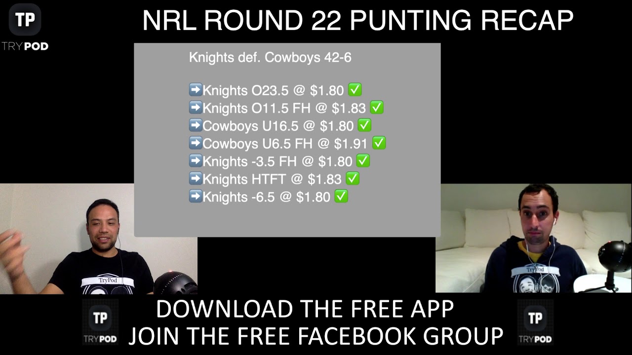 NRL ROUND 22 RECAP - YouTube