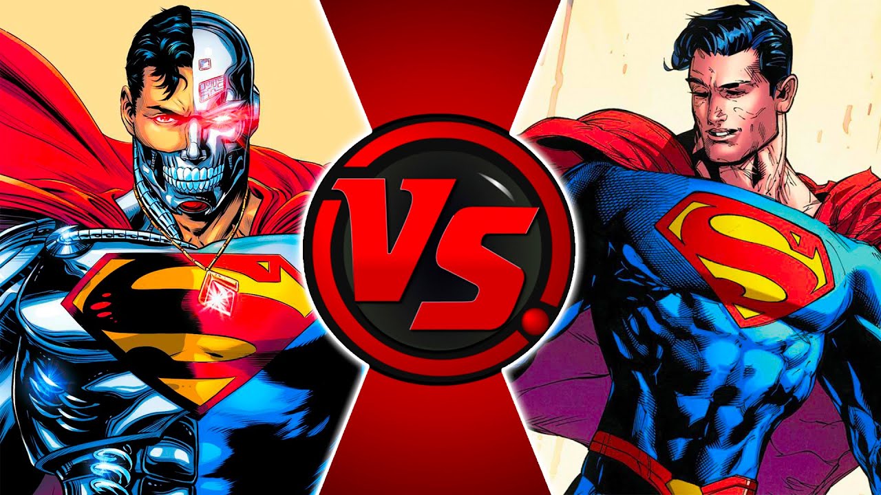 Who is Strongest | Cyborg Superman vs Superman - YouTube