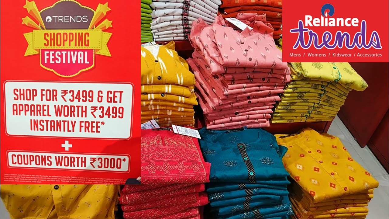 Trends Shopping Festival 2022 | Reliance Trends Latest Offers | Festive ...