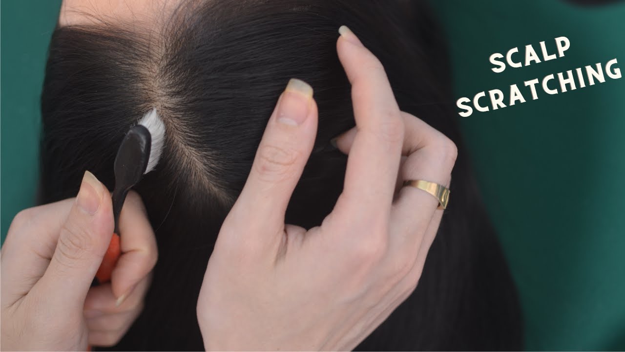 ASMR Scratching Scalp, Relaxing Head Scratch, Sounds For Reduce ...