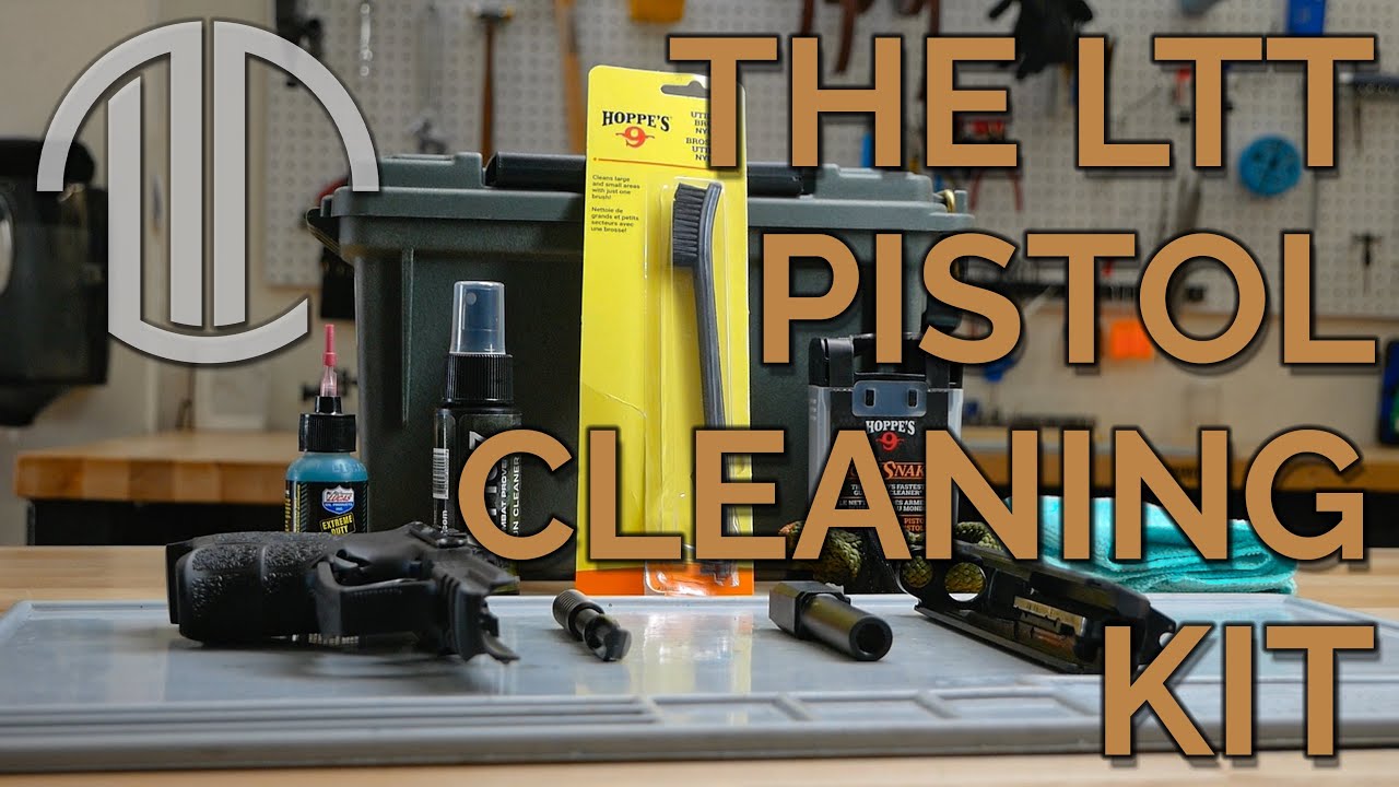 LTT's Pistol Cleaning and Maintenance Kit - YouTube