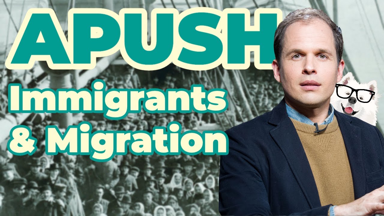 "New Immigrants" and Migration (APUSH Unit 6 - Key Concept 6.2) - YouTube