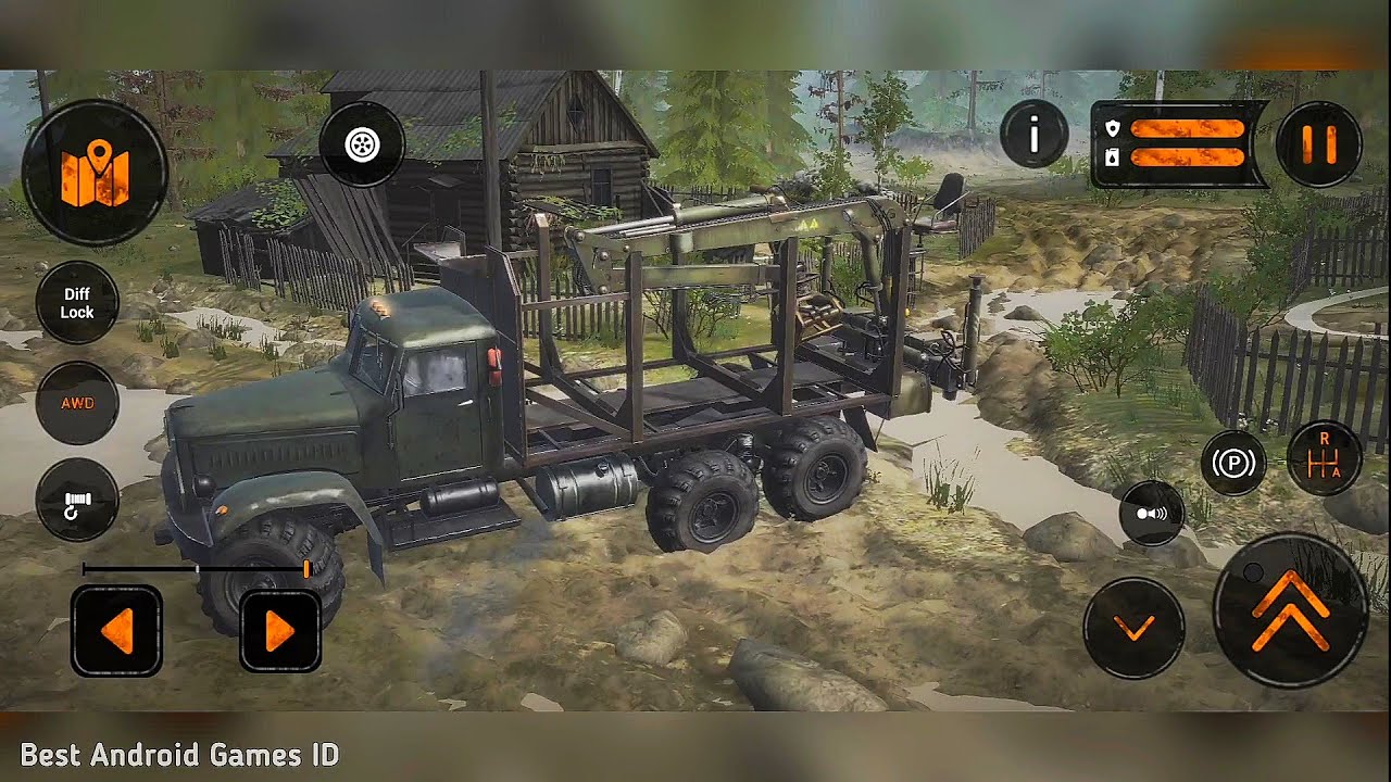 MudRunner Mobile - Gameplay Walkthrough Part 7 New Mission (Android, ios) - YouTube