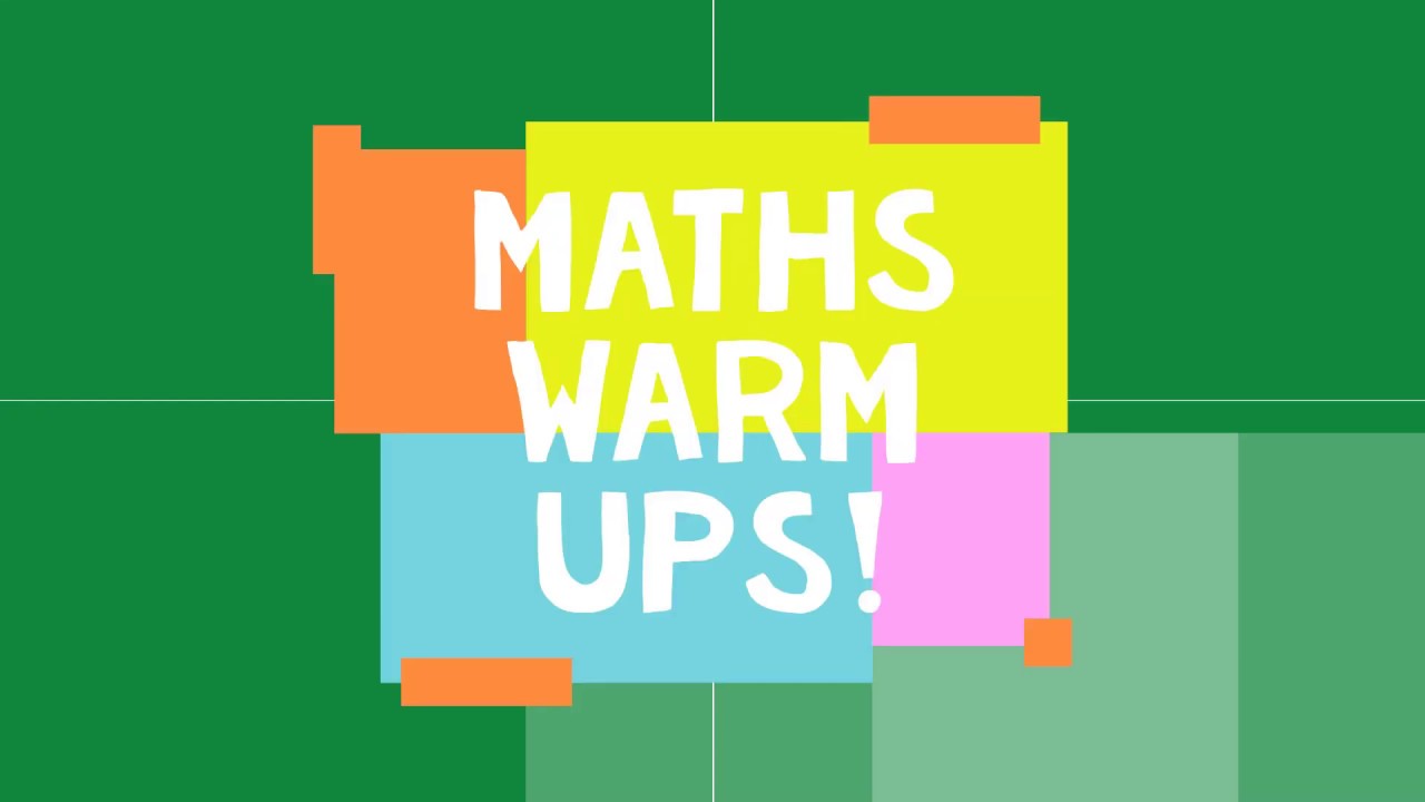 Maths warm ups Video - YouTube