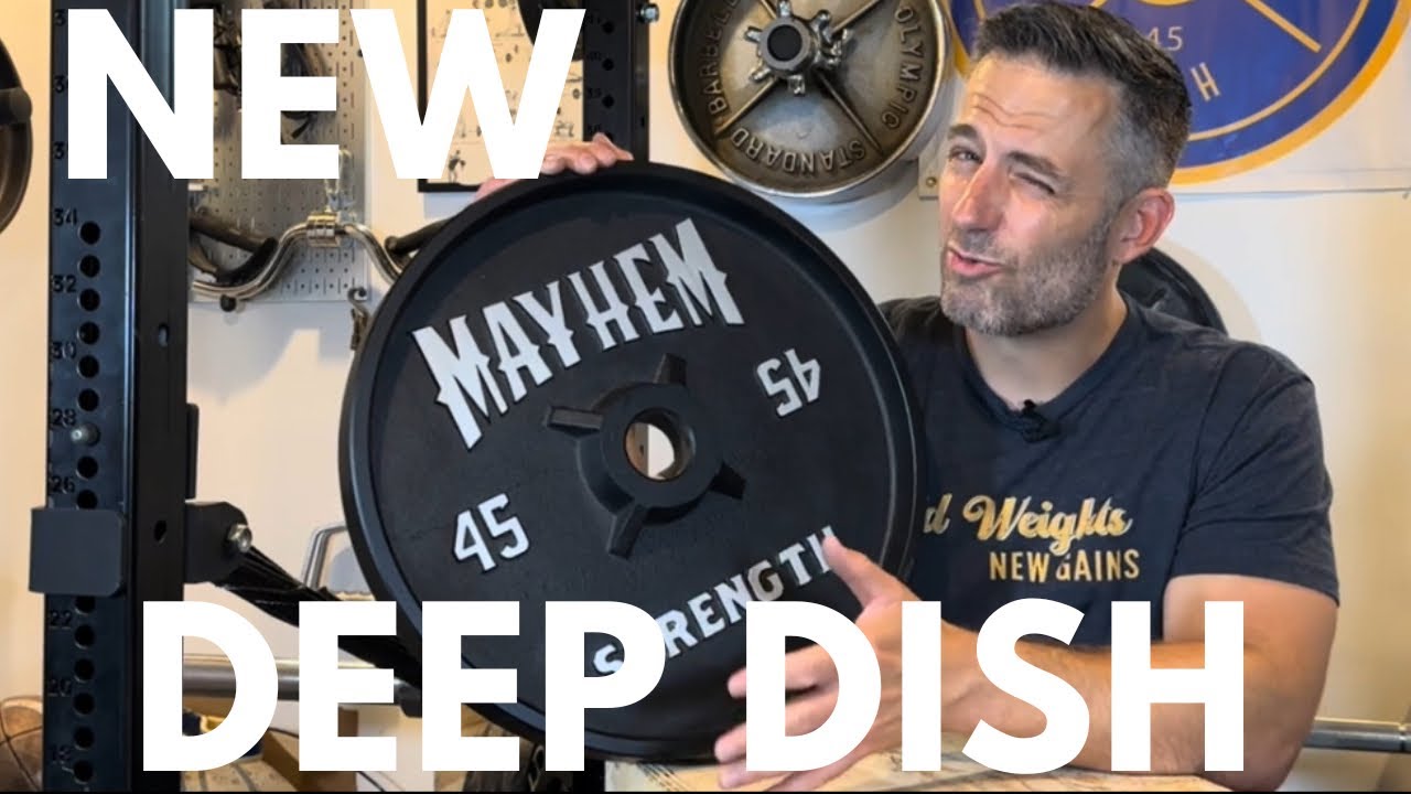 NEW Deep Dish! Mayhem Strength Deep Dish Weight Plates Review | Quality ...