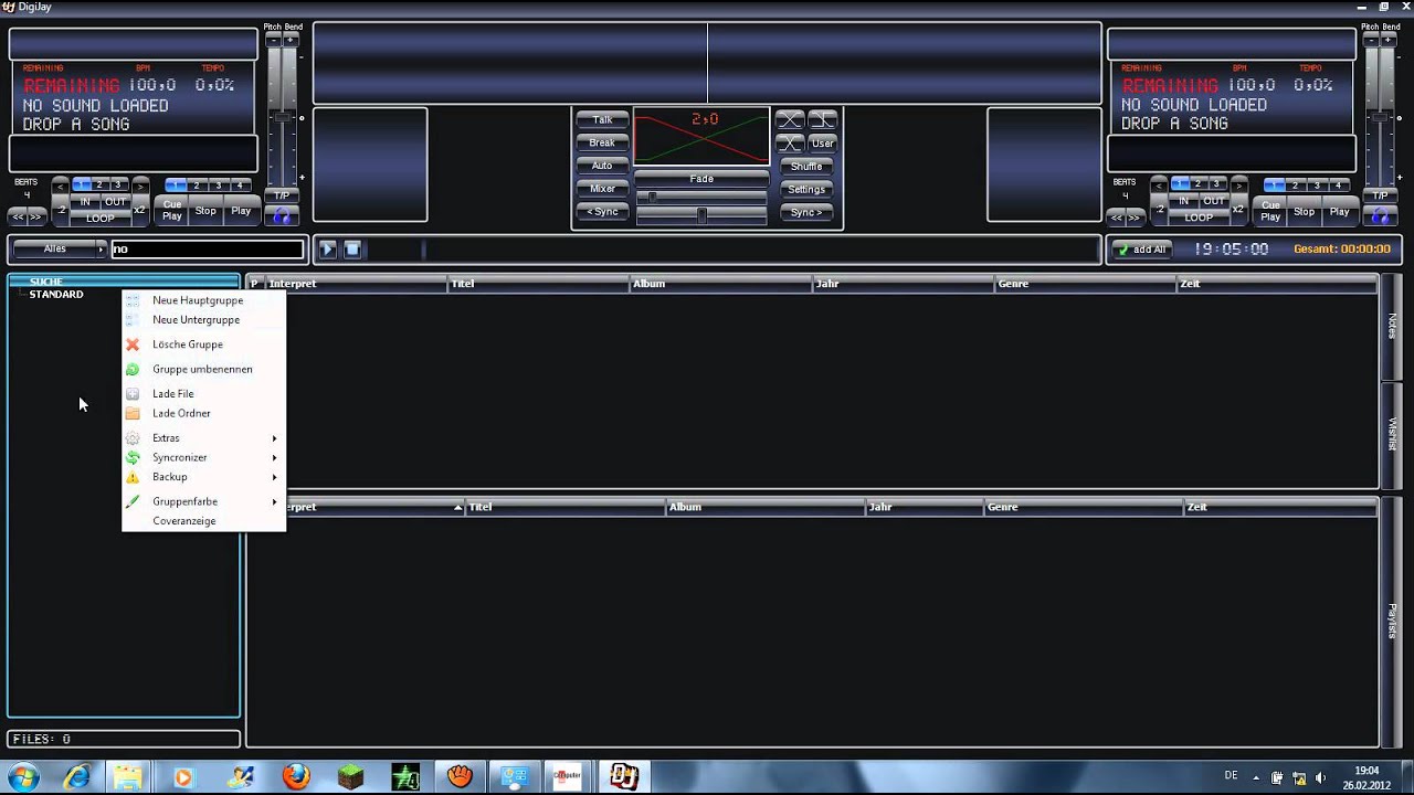 Digijay - Kostenloses Virtual DJ Programm - YouTube